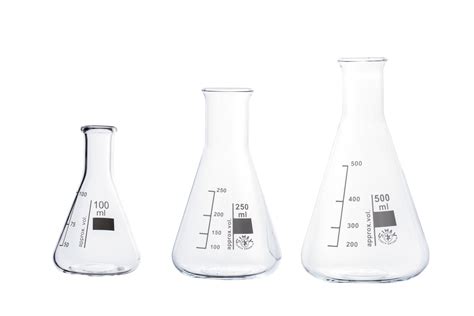 Fe053485 Simax Narrow Mouth Conical Flask Pack Of 10 Findel