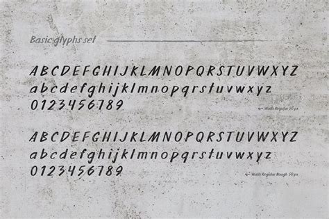 Walls Regular And Walls Rough Regular Rough Popular Fonts Fonts Alphabet