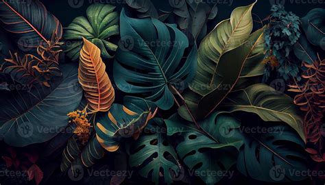 Leaf Nature Backgrounds Pattern Illustration Plant Backdrop Design