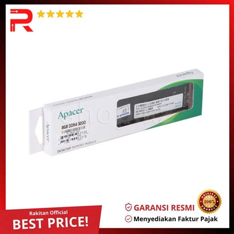 Jual Memory Apacer Value Ddr4 Pc25600 3200mhz 8gb El08g21gsh