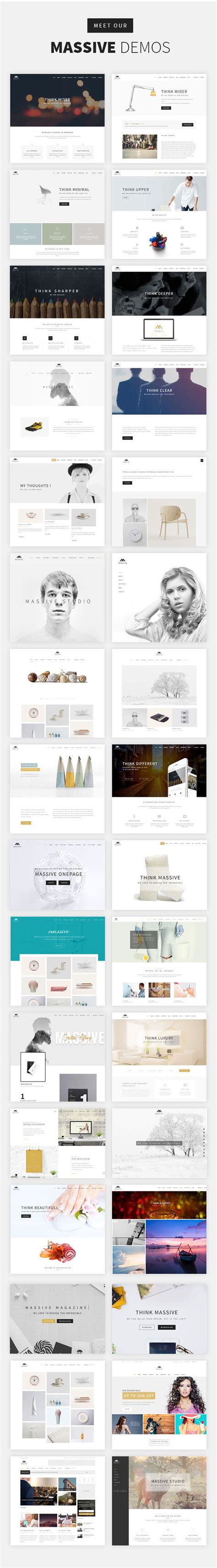 Massive Responsive Multi Purpose Wordpress Theme