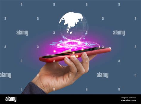 Big Data Ai Analytics Visualization Technology With Scientist Analyzing Information Structure On