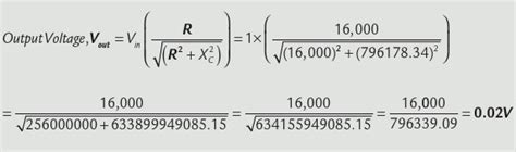 First Order High Pass Filter Worked Example Designing A First Order High Pass Filter