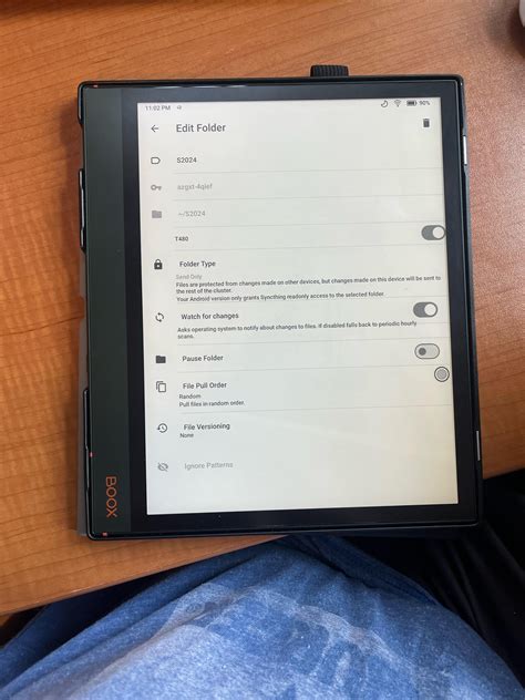 Your Android Version Is Read Only On A Box Note Air 2 Rsyncthing