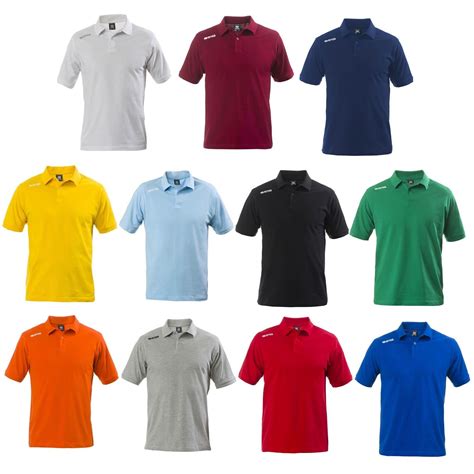 Casual Team Colored Polo Shirt For Team Events Cotton Polo Shirt With
