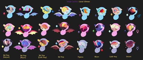 Twilight X Sunset Adopts [20 25] By Box Of Ideas On Deviantart
