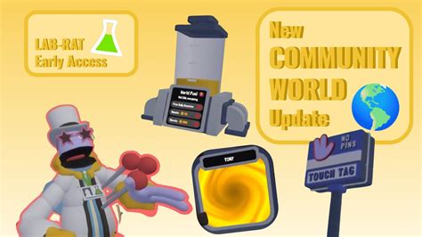 New COMMUNITY WORLD Update In Yeeps LAB RAT EARLY ACCESS YouTube