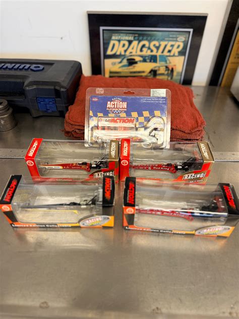 Nhra 1990s Top Fuel Legends 5 Pack 164 Diecast Set Bernstein Mccle