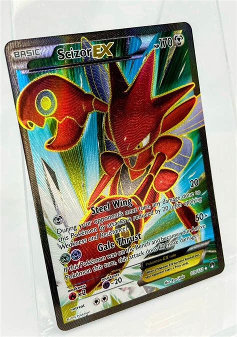 Mavin Scizor Ex 119122 Full Art Breakpoint 2016 Pokemon Card Nm