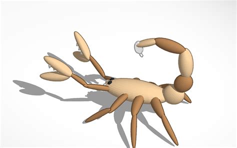 3d Design Scorpion Tinkercad