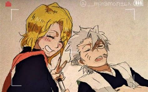 Toshiro And Rangiku Bleach Bleach Manga Bleach Anime Bleach Fanart