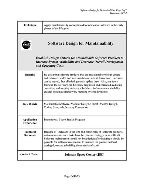 fillable online software design for maintainability fax email print
