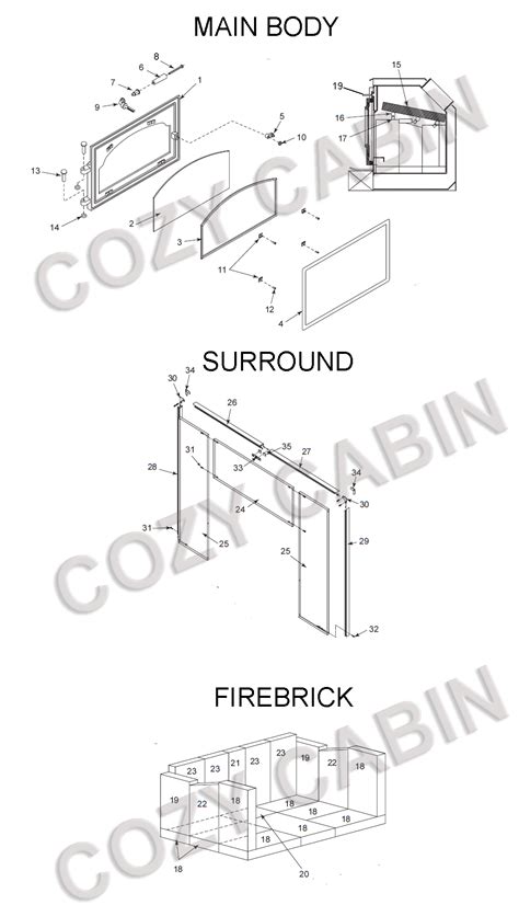 Dutchwest Steel Wood Insert Dw2500x02 The Cozy Cabin Stove And Fireplace Parts Store