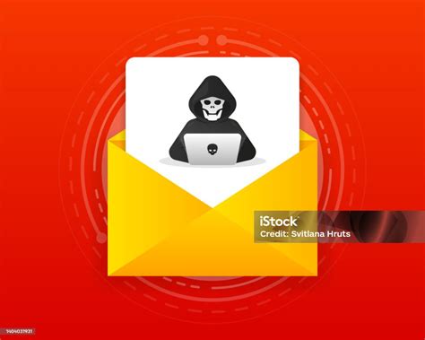 Vetores De Phishing Por Hackers E Cibercriminosos Roubo De Identidade