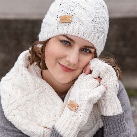 Aran Cable Knit Snood Chunky Multi Cable Design Soft 3gg Knit
