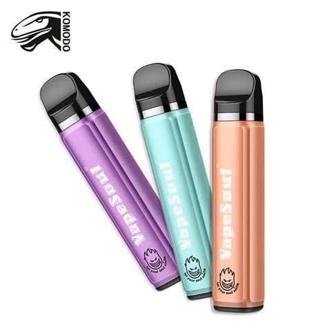 Vapesoul Soul Smile II 1500 Puffs Disposable Vape Pen Vaporizer Device China Disposable Vape