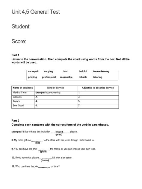 Tn3 Unit 34 Assessment Pdf
