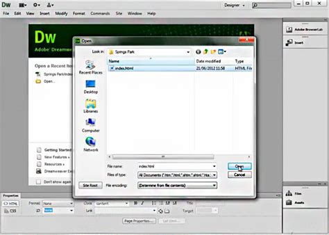 Building A Website Using Dreamweaver Cs Part Simon Sez It