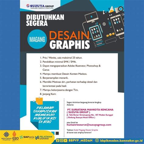 Lowongan Kerja Desain Graphis Bbpvp Medan