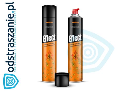 Preparat środek na szerszenie osy na gniazda EFFECT spray 750ml