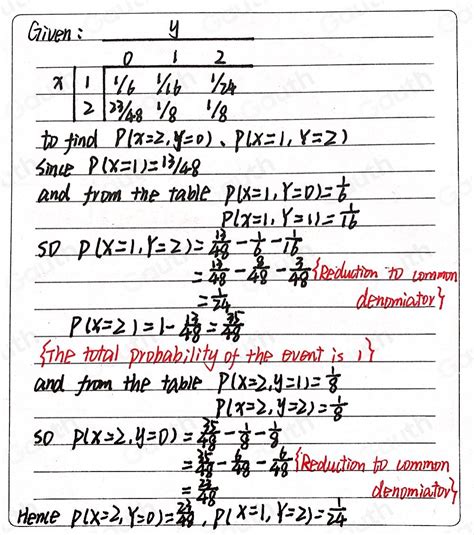 Solved Suppose That X And Yare Random Variables With Outcomes X12