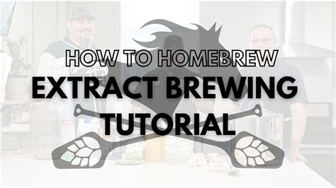 How To Homebrew Extract Brewing Tutorial Youtube