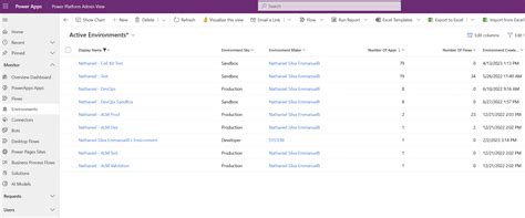 CoE Starter Kit BUG Admin View BYODL Bug Issue Microsoft Coe Starter Kit GitHub