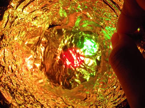 Make A Nightlight Reflection Diffuser With Foil 4 Steps Instructables