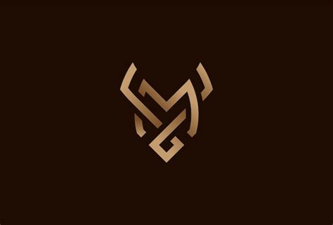 Premium Vector Initials My Or Ym Logo Monogram Logo Design