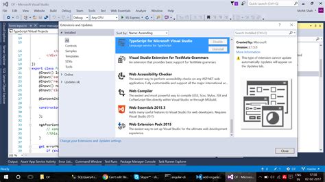 Visual Studio 2015 Where Is TypeScript File Template Stack Overflow