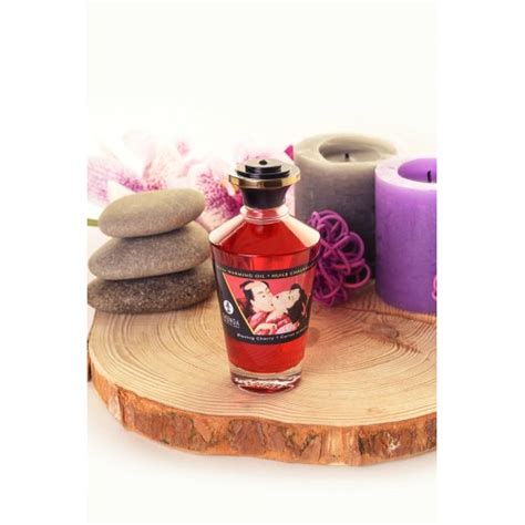 Массажное масло SHUNGA разогревающее Вишня 100 мл Канада