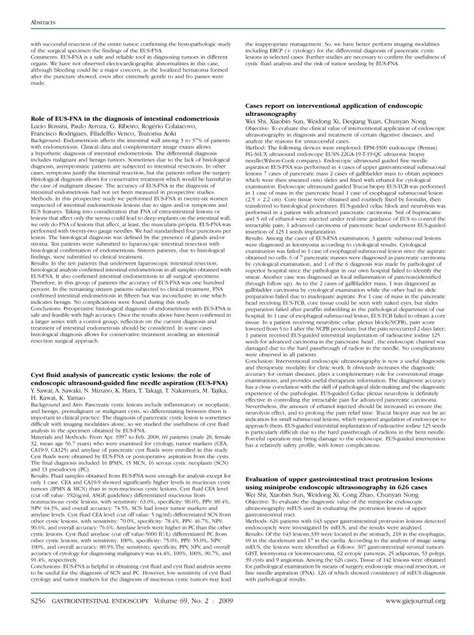 Pdf Cyst Fluid Analysis Of Pancreatic Cystic Lesions The Role Of