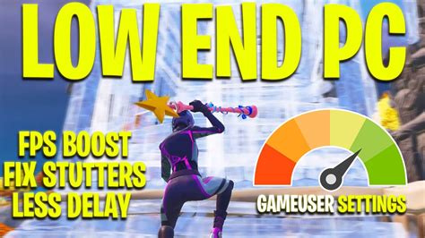 Best Game User Settings In Fortnite Chapter MAX FPS LESS DELAY YouTube