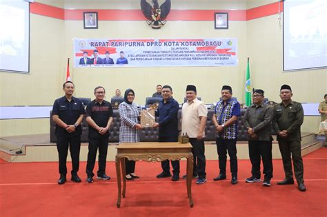 DPRD Kotamobagu Gelar Rapat Paripurna Pembicaraan Tingkat II