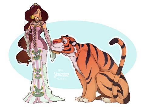 Trainer Jasmine Redux Disney Fan Art Disney Characters Disney