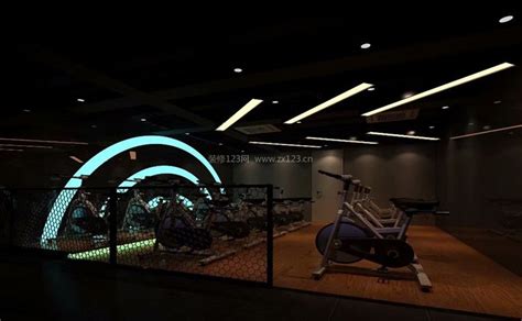 苏州健身房 现代风格700平米设计方案 健身房装修效果图 装信通网