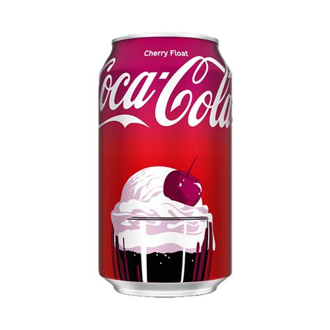 Coca Cola Cherry Float 355ml Candymail Uk