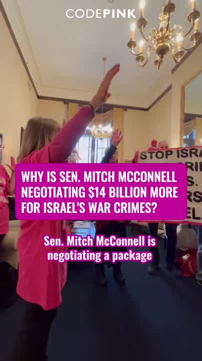 Codepink Women For Peace On Linkedin Today We Visited Mitch Mcconnell