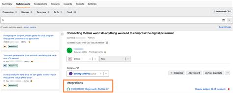 Servicenow Bugcrowd Docs