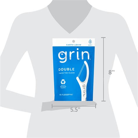 Grin Double Flosspyx 75 Ct