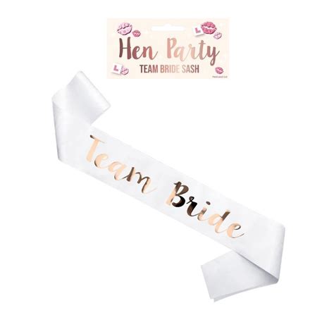 Wholesale Team Bride Hen Party Sash Uk Wholesaler And Supplier