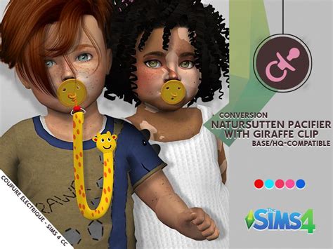 Cc Mods Shop จุกหลอกสำหรับเด็กค่ะ ตะมุตะมิสุดๆ