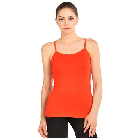 Dailywear Dailywear Womens Seamless Nylon Camisole Tank Top One Size