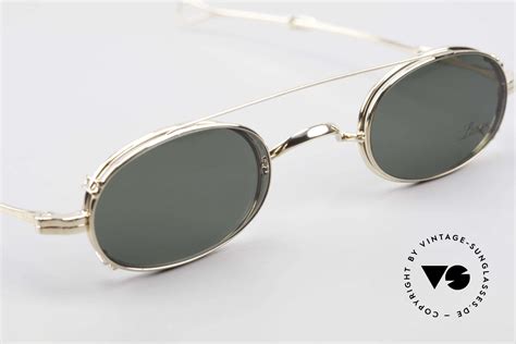 Sunglasses Lunor Telescopic Sliding Temples And Clip On
