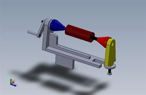 电气线圈绕线机solidworks 2018模型图纸下载 懒石网