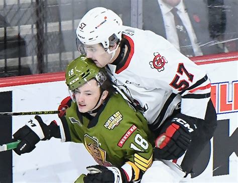 Troops Bounce Back For Big Road Win Over Icedogs North Bay News