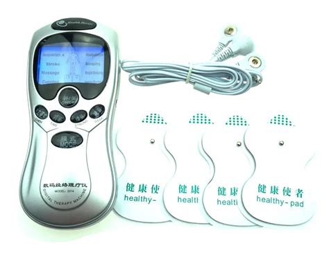 Physiotherapy Electro Shock Massagers Nipple Body Stimulate 4pcs Paster