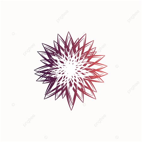 Gradient Flower Vector Hd Png Images Gradient Bildin Flower Vector