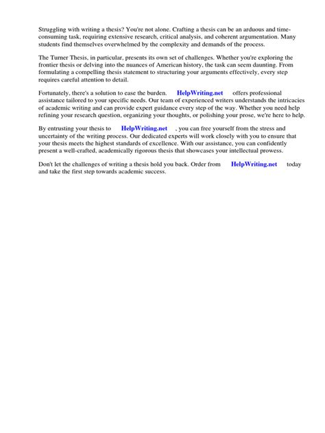 Turner Thesis Full Text Pdf