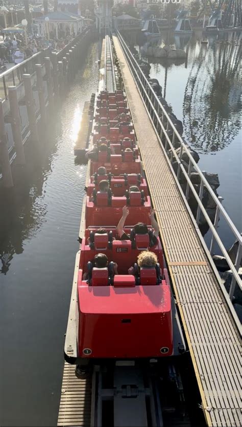 Loop Removed From Incredicoaster During Refurbishment At Disney California Adventure Chip And